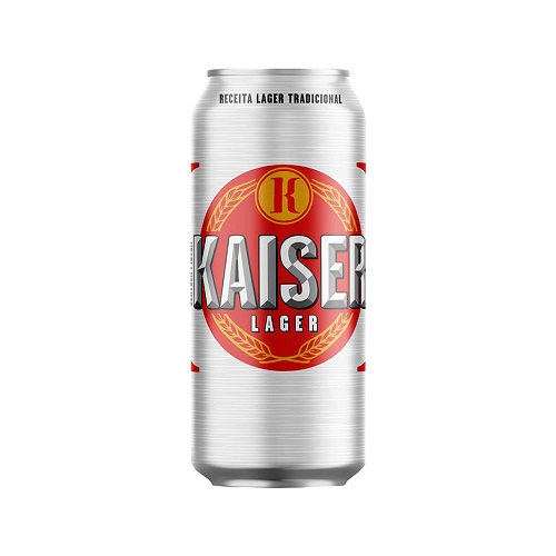 Cerveja Kaiser 473ml Latão | Supermercado Cooperativa Consul