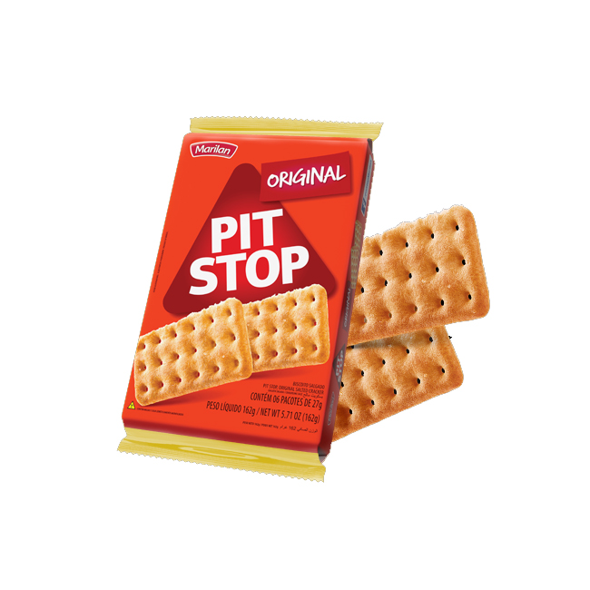 Biscoito Marilan Pit Stop Original 162G | Supermercado Cooperativa Consul