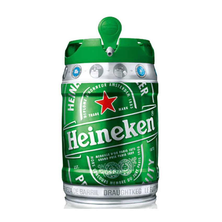 Chopp Heineken Draughtkeg Barril 5L | Supermercado Cooperativa Consul