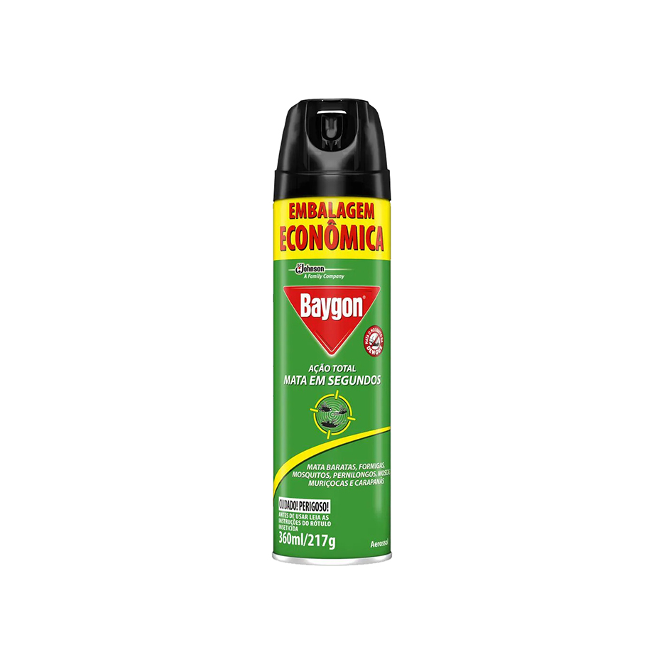 Baygon Aerosol Ação Total 360ml | Supermercado Cooperativa Consul