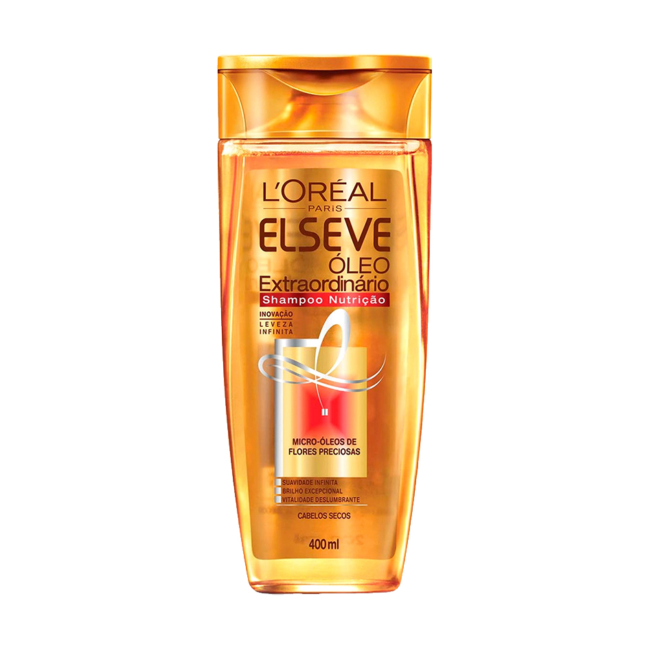 Shampoo Elseve Nutrição Óleo Extraordinário 400ml | Supermercado ...