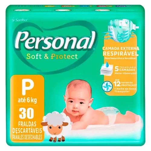Fralda Personal Jumbo P C/30 | Supermercado Cooperativa Consul