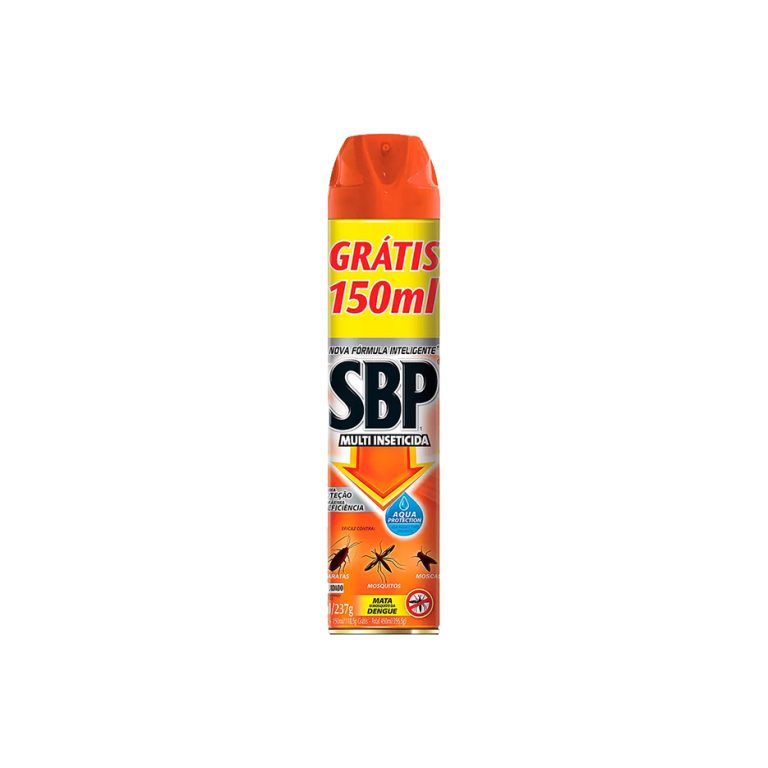 Inseticida Sbp Aerosol Tradicional Leve 450ml Pague 300ml ...