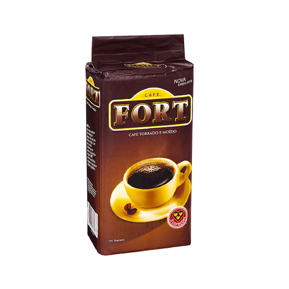 Café Fort 3 Corações Vácuo 500g | Supermercado Cooperativa Consul