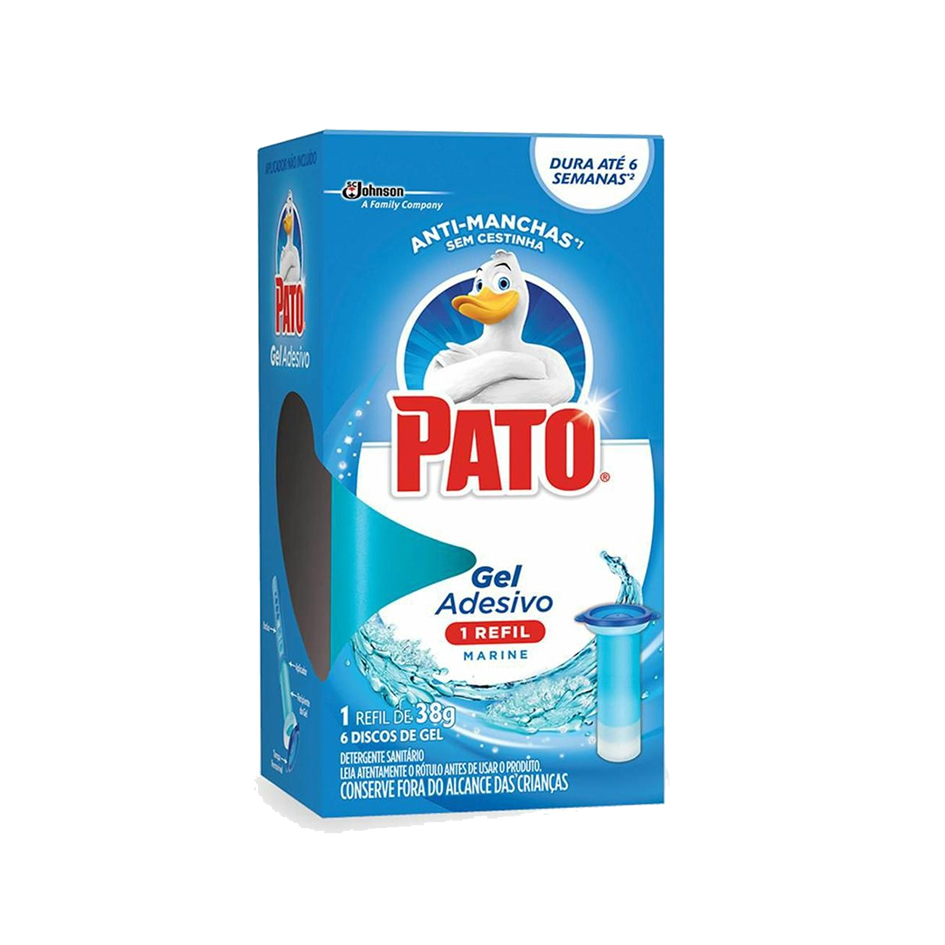 Pato Gel Adesivo Marine Refil C/6 Discos | Supermercado Cooperativa Consul