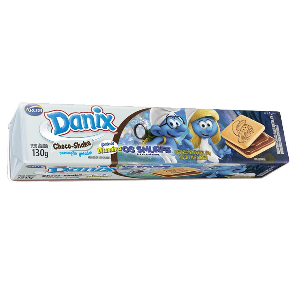 Biscoito Recheado Danix Choco-Shake 130g | Supermercado Cooperativa Consul
