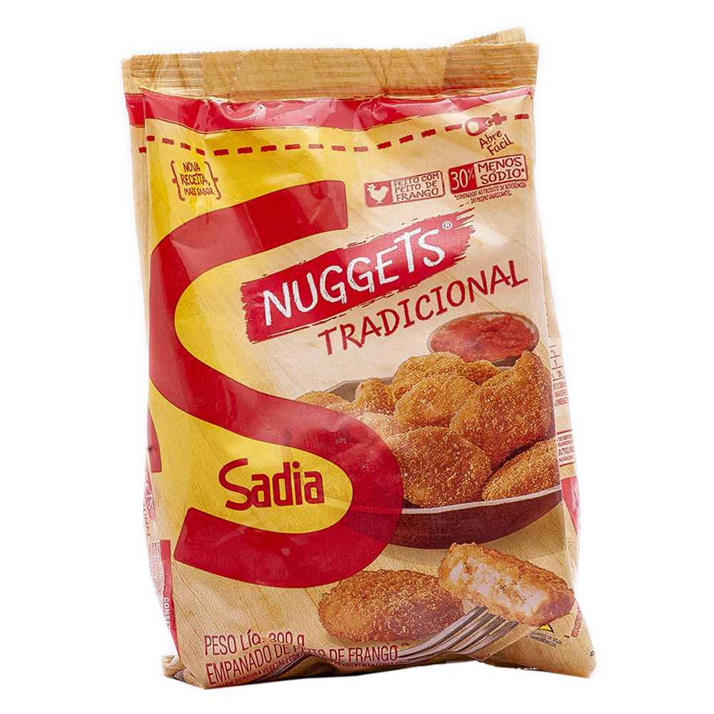 Nuggets Frango Sadia Tradicional 300g | Supermercado Cooperativa Consul
